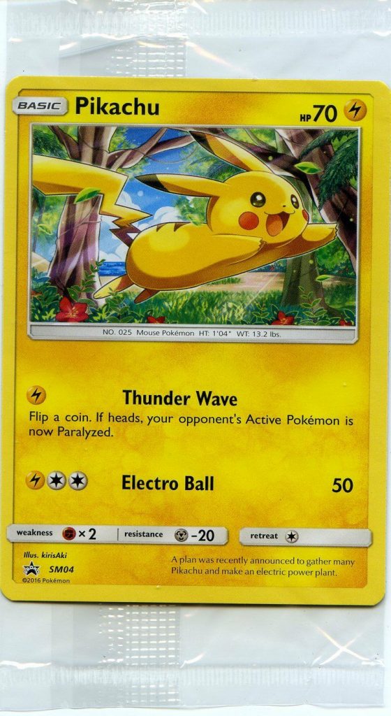 Pikachu 26/83 XY Generations Pokemon Toys R Us Promo Holo Foil Sealed ...